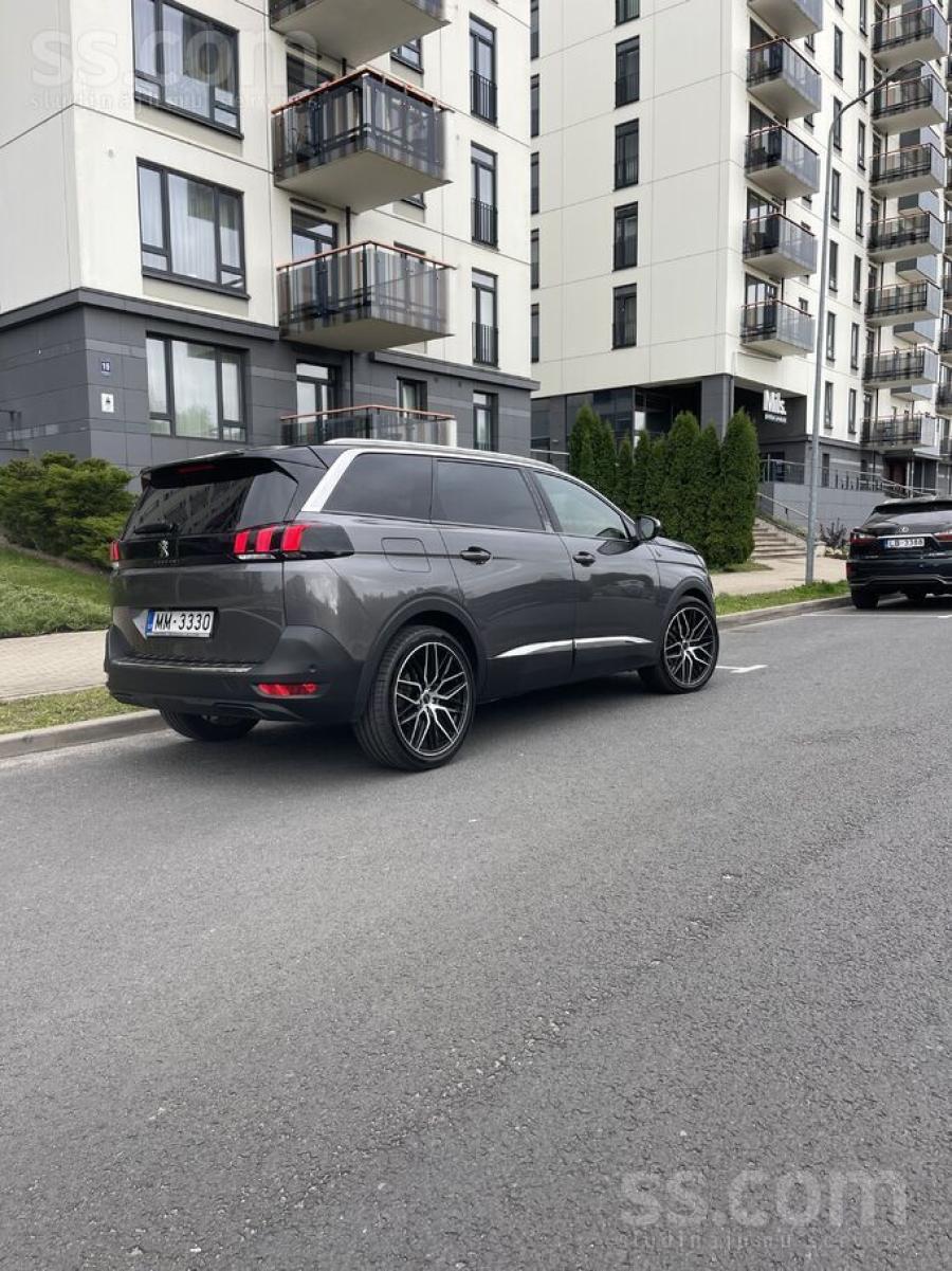 Pelēks Peugeot 5008 2019 Rīga, ar dzinēja tilpumu 1.50 L un nobraukumu 235 tūkst. km par 16500 €, foto 3 vietnē AUTOMOTO.COM.LV