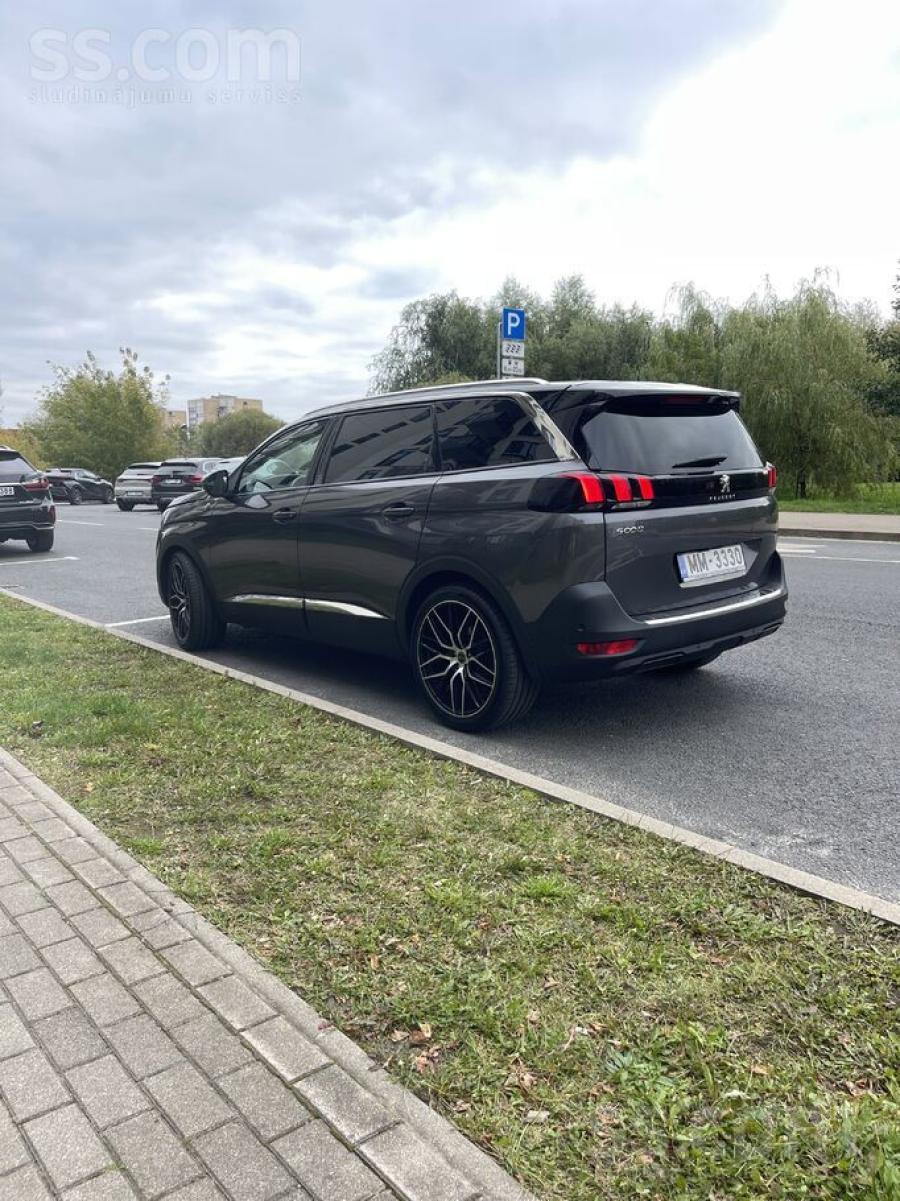 Pelēks Peugeot 5008 2019 Rīga, ar dzinēja tilpumu 1.50 L un nobraukumu 235 tūkst. km par 16500 €, foto 4 vietnē AUTOMOTO.COM.LV