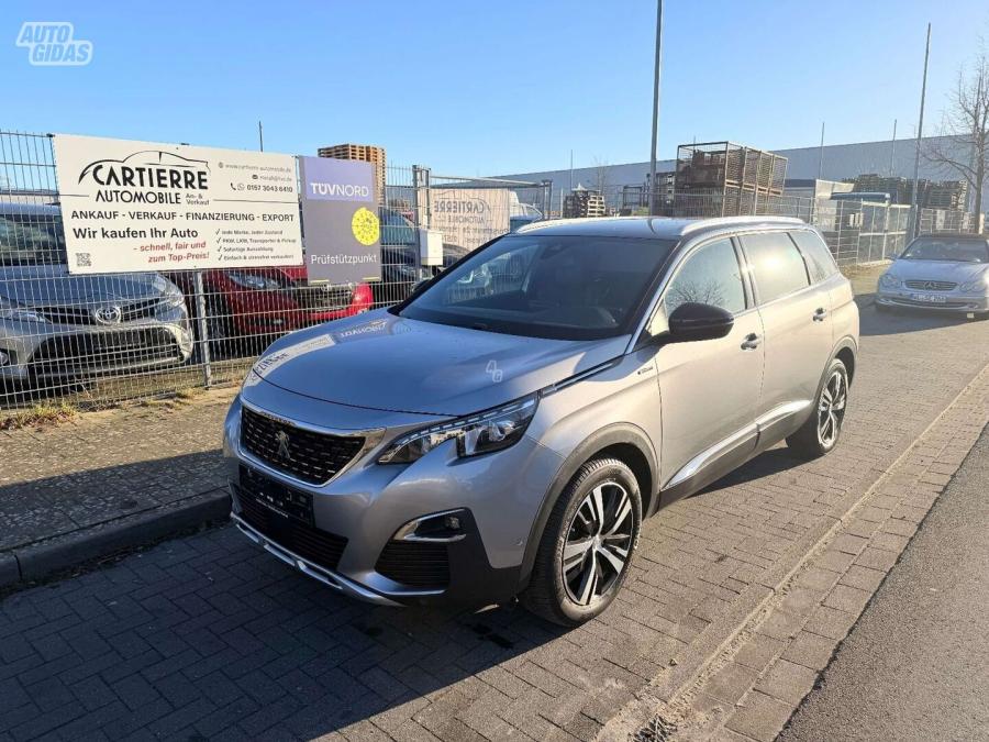 Pelēks Peugeot 5008 2020 Kauņa, ar dzinēja tilpumu 1.50 L un nobraukumu 59 tūkst. km par 26515 €, foto 1 vietnē AUTOMOTO.COM.LV