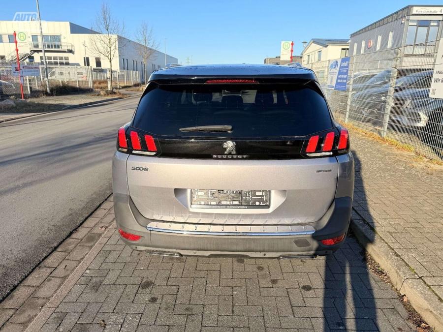 Pelēks Peugeot 5008 2020 Kauņa, ar dzinēja tilpumu 1.50 L un nobraukumu 59 tūkst. km par 26515 €, foto 6 vietnē AUTOMOTO.COM.LV