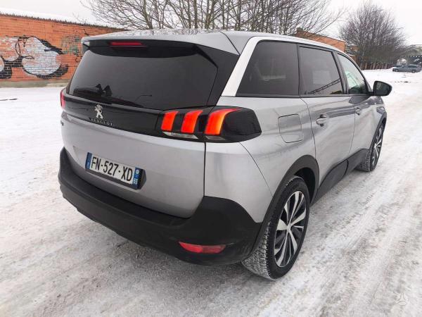 Pelēks Peugeot 5008 2020 Šauļi, ar dzinēja tilpumu 1.50 L un nobraukumu 176 tūkst. km par 13900 €, foto 4 vietnē AUTOMOTO.COM.LV