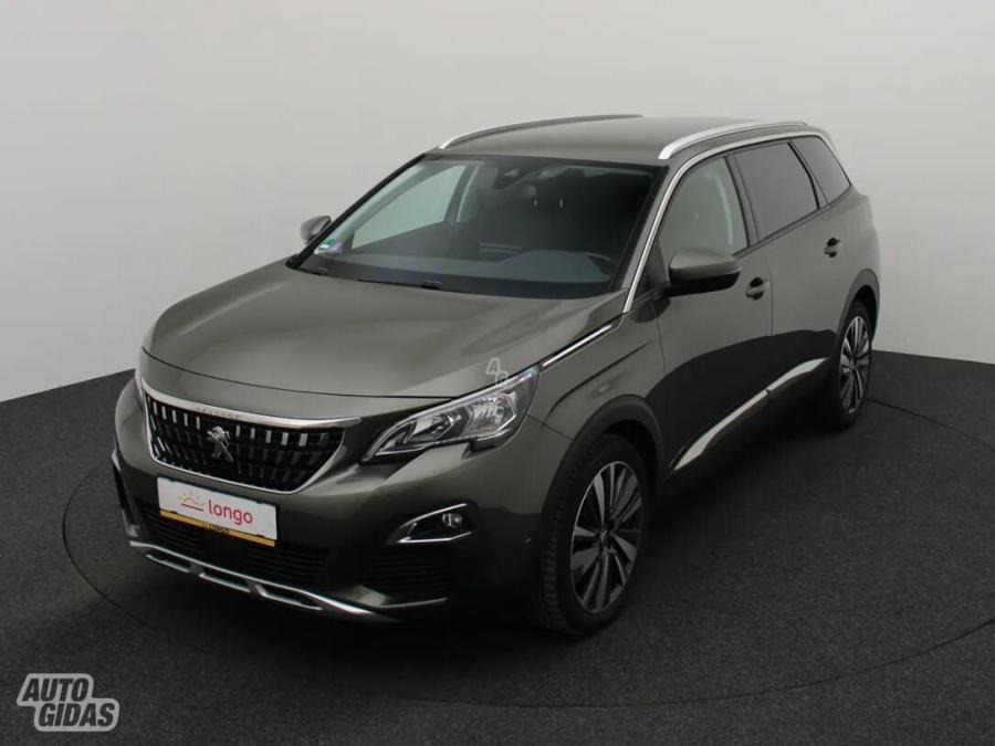 Pelēks Peugeot 5008 2020 Viļņa, ar dzinēja tilpumu 1.20 L un nobraukumu 158 tūkst. km par 14199 €, foto 1 vietnē AUTOMOTO.COM.LV