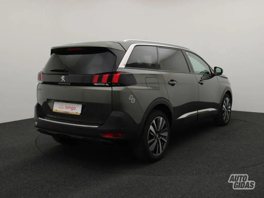 Pelēks Peugeot 5008 2020 Viļņa, ar dzinēja tilpumu 1.20 L un nobraukumu 158 tūkst. km par 14199 €, foto 8 vietnē AUTOMOTO.COM.LV