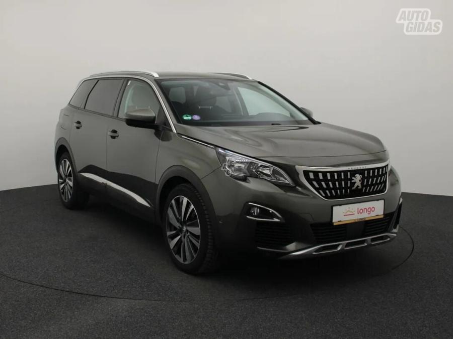Pelēks Peugeot 5008 2020 Viļņa, ar dzinēja tilpumu 1.20 L un nobraukumu 158 tūkst. km par 14199 €, foto 10 vietnē AUTOMOTO.COM.LV