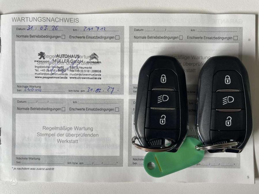 Pelēks Peugeot 5008 2020 Marijampole, ar dzinēja tilpumu 2.00 L un nobraukumu 213 tūkst. km par 16450 €, foto 36 vietnē AUTOMOTO.COM.LV