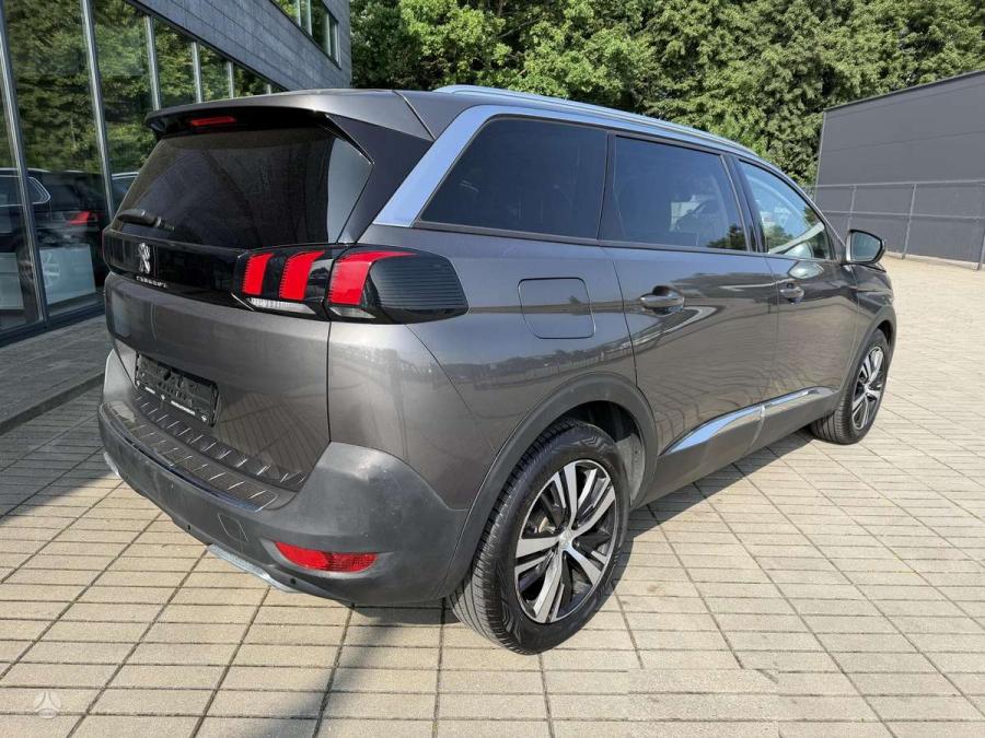 Pelēks Peugeot 5008 2020 Kauņa, ar dzinēja tilpumu 1.20 L un nobraukumu 195 tūkst. km par 11900 €, foto 4 vietnē AUTOMOTO.COM.LV