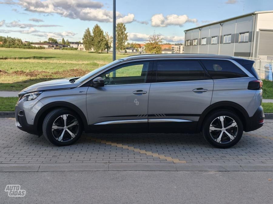 Pelēks Peugeot 5008 2020 Šauļi, ar dzinēja tilpumu 2.00 L un nobraukumu 207 tūkst. km par 16999 €, foto 5 vietnē AUTOMOTO.COM.LV