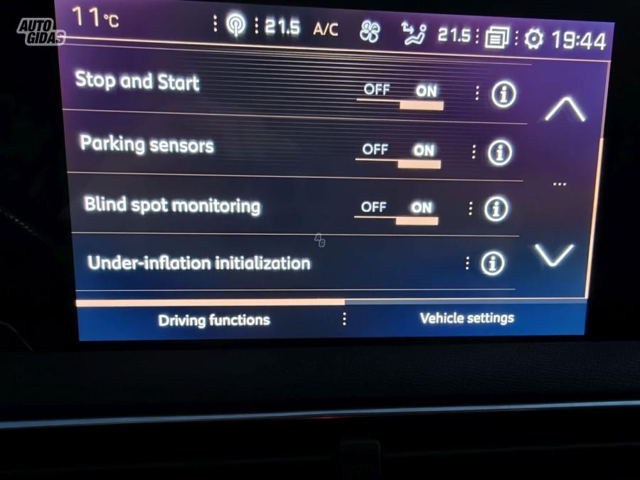 Pelēks Peugeot 5008 2020 Šauļi, ar dzinēja tilpumu 2.00 L un nobraukumu 207 tūkst. km par 16999 €, foto 22 vietnē AUTOMOTO.COM.LV