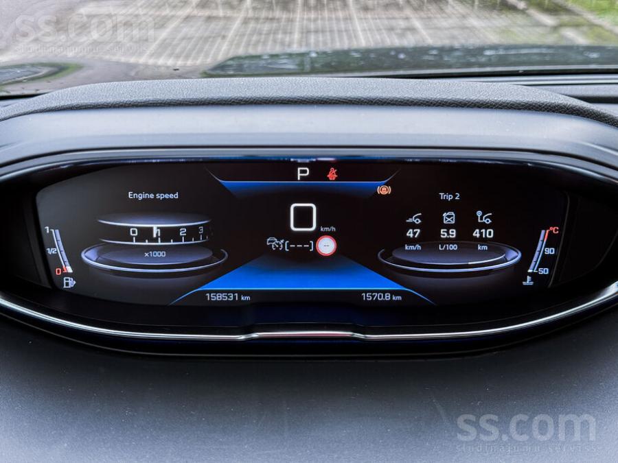 Pelēks Peugeot 5008 2020 Rīga, ar dzinēja tilpumu 1.50 L un nobraukumu 158 tūkst. km par 14950 €, foto 15 vietnē AUTOMOTO.COM.LV
