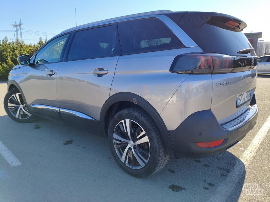 Pelēks Peugeot 5008 2021 Šauļi, ar dzinēja tilpumu 1.50 L un nobraukumu 110 tūkst. km par 21490 €, foto 4 vietnē AUTOMOTO.COM.LV