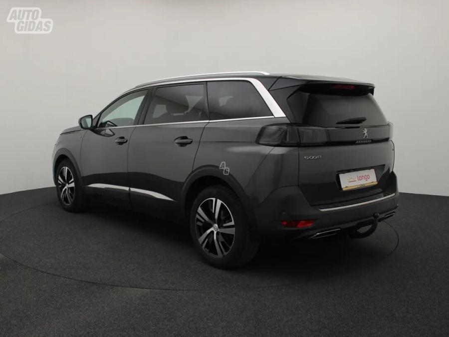 Pelēks Peugeot 5008 2021 Viļņa, ar dzinēja tilpumu 1.20 L un nobraukumu 105 tūkst. km par 17199 €, foto 8 vietnē AUTOMOTO.COM.LV