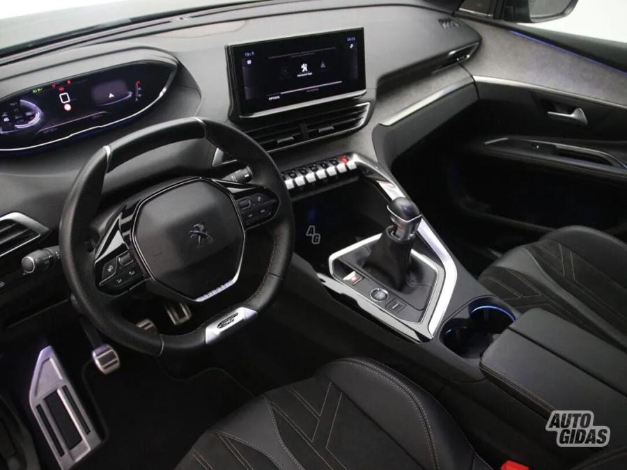 Pelēks Peugeot 5008 2021 Viļņa, ar dzinēja tilpumu 1.20 L un nobraukumu 105 tūkst. km par 17199 €, foto 18 vietnē AUTOMOTO.COM.LV