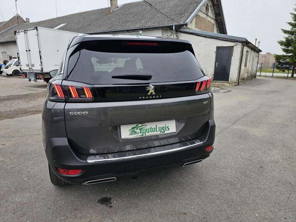 Grey Peugeot 5008 2021 in Klaipeda, with an engine capacity of 2.00 L and mileage of 194 thousand km for 22736 €, photo 6 on AUTOMOTO.COM.LV