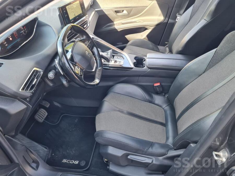 Grey Peugeot 5008 2021 in Jelgava, with an engine capacity of 1.50 L and mileage of 0 thousand km for 15900 €, photo 15 on AUTOMOTO.COM.LV