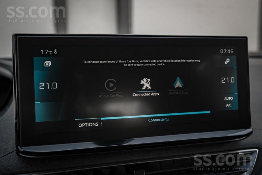 Серый Пежо 5008 2021 в Рига, объемом двигателя 1.50 л и пробегом 188 тыс. км за 16750 €, фото 24 на AUTOMOTO.COM.LV