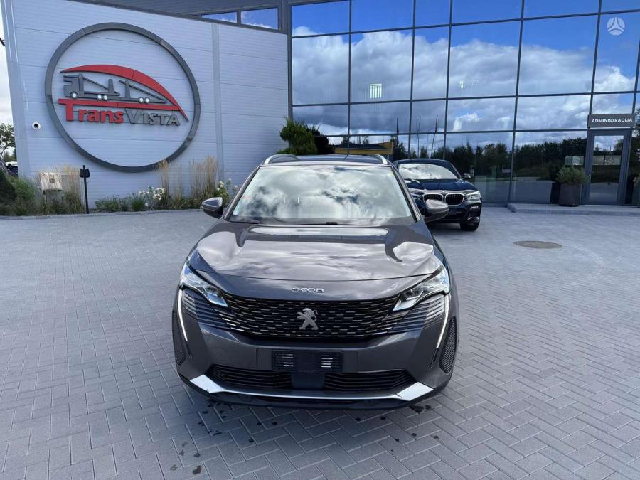 Grey Peugeot 5008 2021 in Telschi, with an engine capacity of 1.50 L and mileage of 178 thousand km for 14700 €, photo 3 on AUTOMOTO.COM.LV
