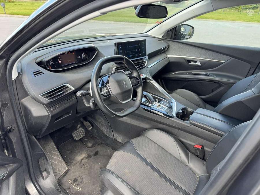 Grey Peugeot 5008 2021 in Telschi, with an engine capacity of 1.50 L and mileage of 178 thousand km for 14700 €, photo 21 on AUTOMOTO.COM.LV