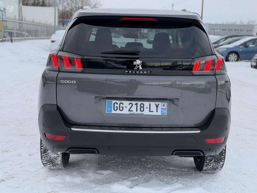 Grey Peugeot 5008 2022 in Marijampole, with an engine capacity of 1.20 L and mileage of 132 thousand km for 17182 €, photo 12 on AUTOMOTO.COM.LV