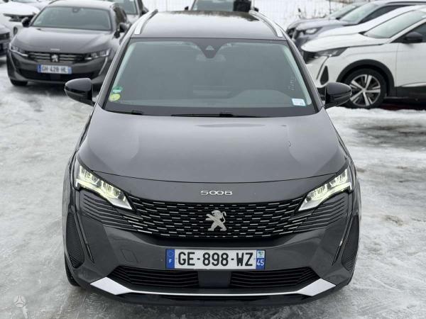 Grey Peugeot 5008 2022 in Marijampole, with an engine capacity of 1.50 L and mileage of 153 thousand km for 16819 €, photo 4 on AUTOMOTO.COM.LV
