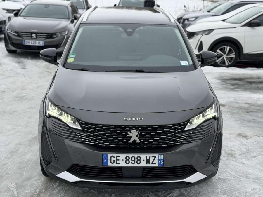 Grey Peugeot 5008 2022 in Marijampole, with an engine capacity of 1.50 L and mileage of 153 thousand km for 16819 €, photo 4 on AUTOMOTO.COM.LV
