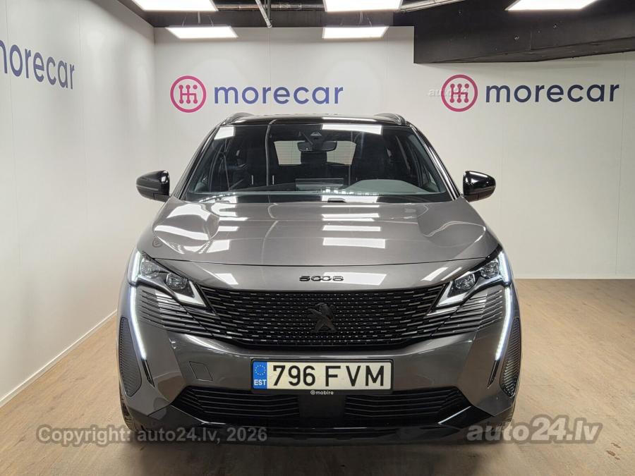 Grey Peugeot 5008 2022 in Tallinn, with an engine capacity of 1.50 L and mileage of 61 thousand km for 24900 €, photo 3 on AUTOMOTO.COM.LV