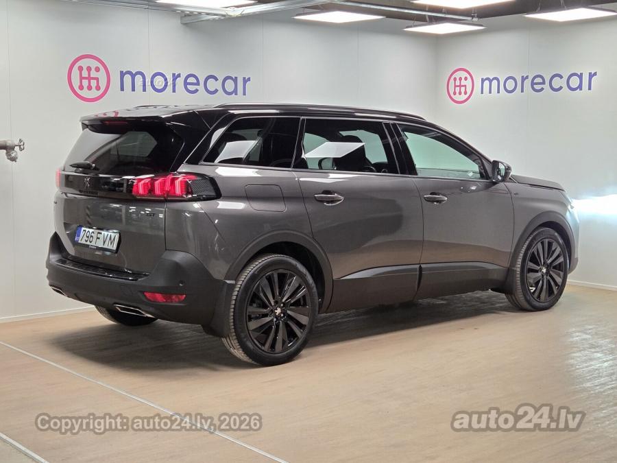 Grey Peugeot 5008 2022 in Tallinn, with an engine capacity of 1.50 L and mileage of 61 thousand km for 24900 €, photo 5 on AUTOMOTO.COM.LV