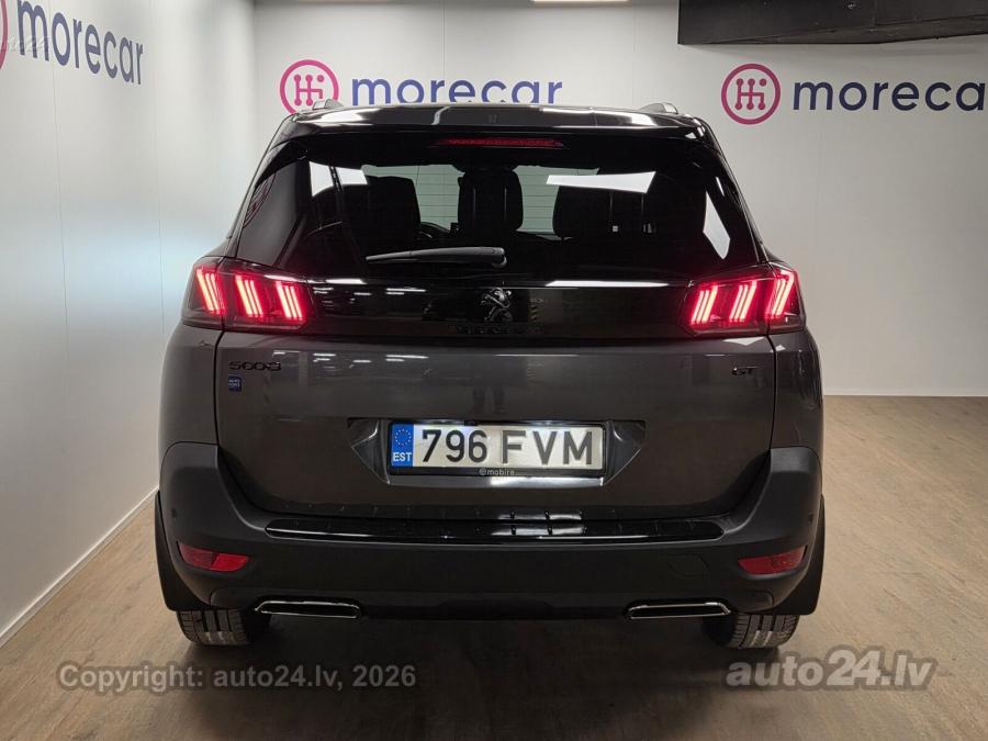 Grey Peugeot 5008 2022 in Tallinn, with an engine capacity of 1.50 L and mileage of 61 thousand km for 24900 €, photo 6 on AUTOMOTO.COM.LV