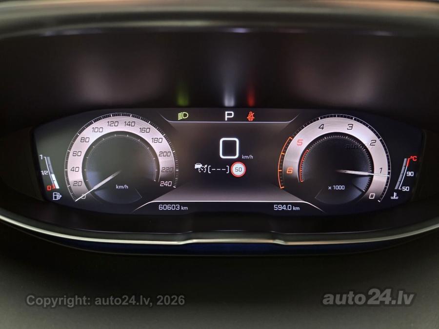 Grey Peugeot 5008 2022 in Tallinn, with an engine capacity of 1.50 L and mileage of 61 thousand km for 24900 €, photo 16 on AUTOMOTO.COM.LV
