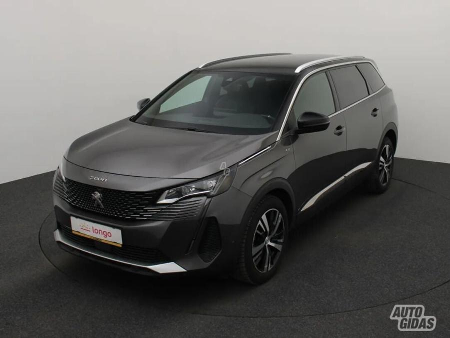 Grey Peugeot 5008 2022 in Vilnius, with an engine capacity of 1.50 L and mileage of 218 thousand km for 18399 €, photo 1 on AUTOMOTO.COM.LV
