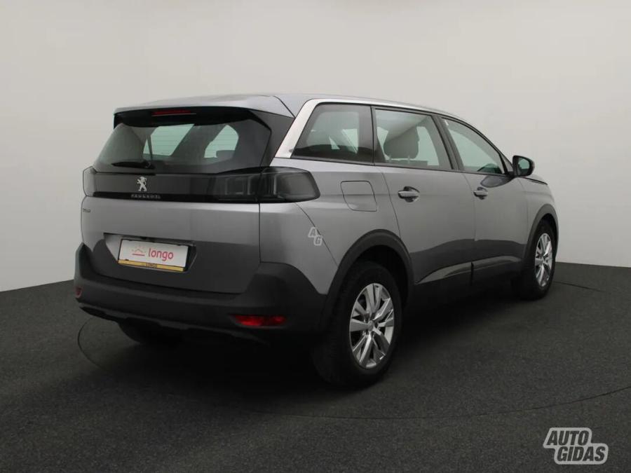 Pelēks Peugeot 5008 2022 Viļņa, ar dzinēja tilpumu 1.20 L un nobraukumu 196 tūkst. km par 15199 €, foto 9 vietnē AUTOMOTO.COM.LV