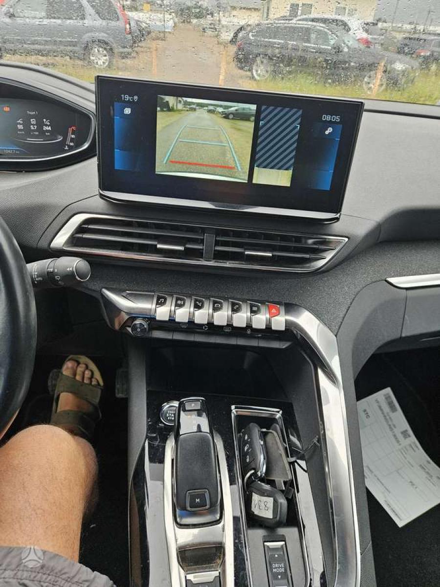 Pelēks Peugeot 5008 2022 Viļņa, ar dzinēja tilpumu 1.20 L un nobraukumu 149 tūkst. km par 15246 €, foto 12 vietnē AUTOMOTO.COM.LV