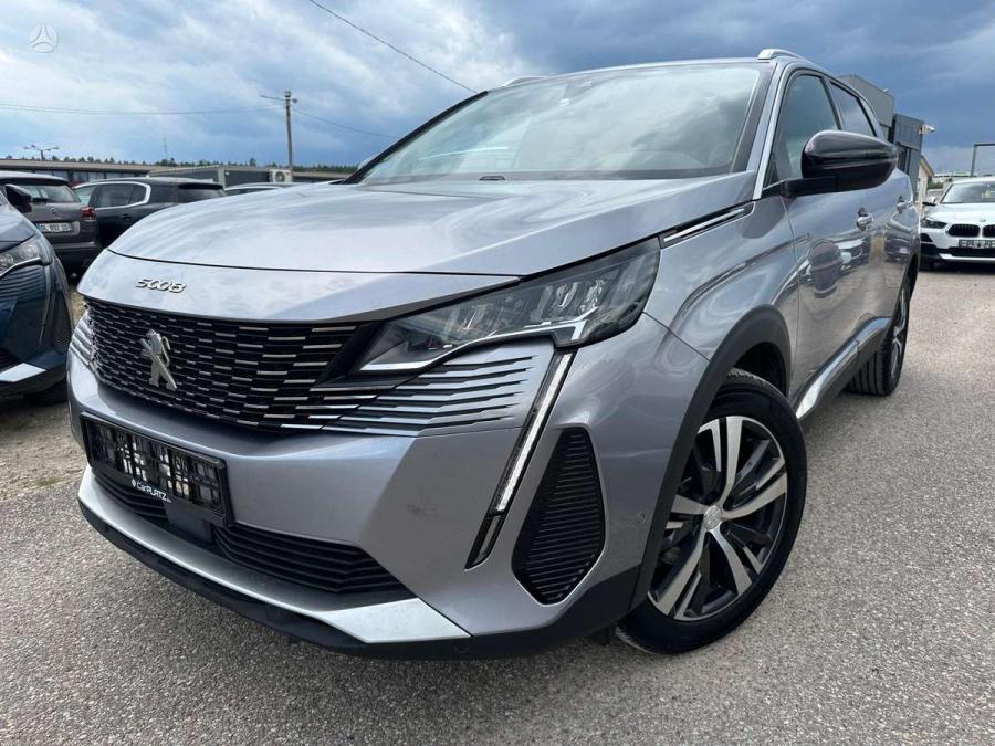 Pelēks Peugeot 5008 2022 Viļņa, ar dzinēja tilpumu 1.20 L un nobraukumu 184 tūkst. km par 13790 €, foto 3 vietnē AUTOMOTO.COM.LV