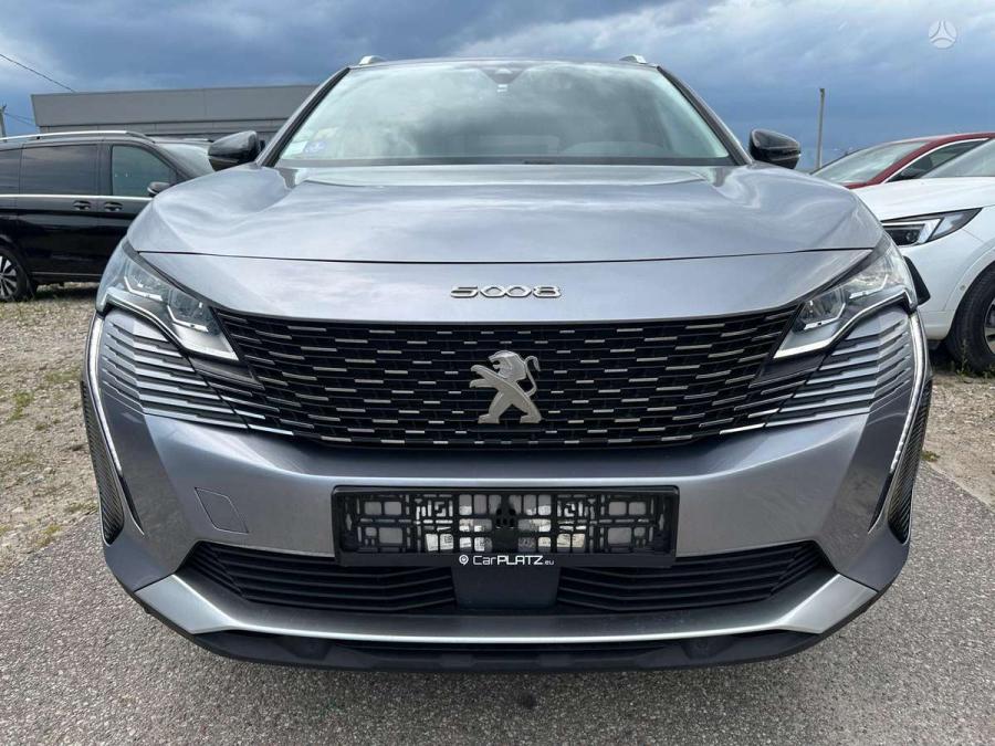 Pelēks Peugeot 5008 2022 Viļņa, ar dzinēja tilpumu 1.20 L un nobraukumu 184 tūkst. km par 13790 €, foto 4 vietnē AUTOMOTO.COM.LV