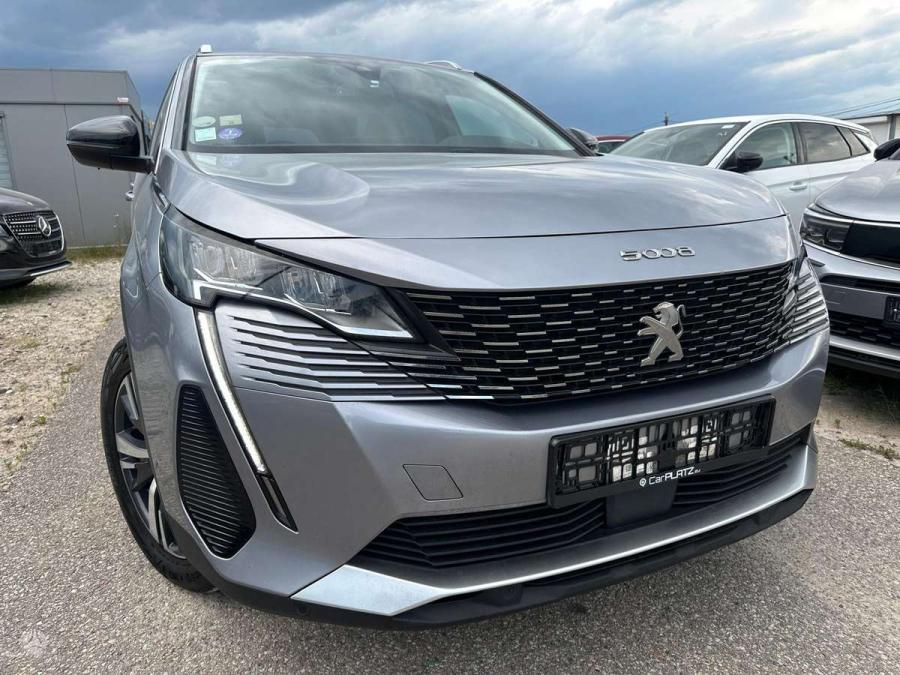 Pelēks Peugeot 5008 2022 Viļņa, ar dzinēja tilpumu 1.20 L un nobraukumu 184 tūkst. km par 13790 €, foto 6 vietnē AUTOMOTO.COM.LV