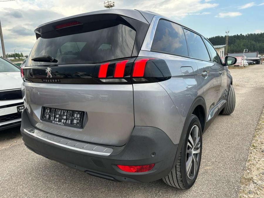 Pelēks Peugeot 5008 2022 Viļņa, ar dzinēja tilpumu 1.20 L un nobraukumu 184 tūkst. km par 13790 €, foto 10 vietnē AUTOMOTO.COM.LV