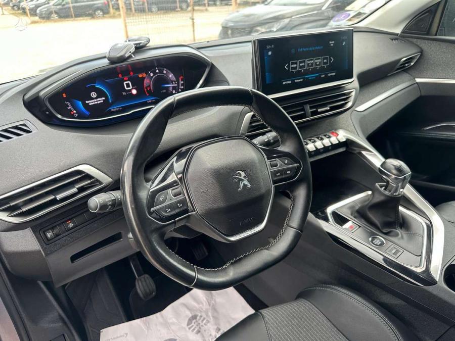 Pelēks Peugeot 5008 2022 Viļņa, ar dzinēja tilpumu 1.20 L un nobraukumu 184 tūkst. km par 13790 €, foto 13 vietnē AUTOMOTO.COM.LV