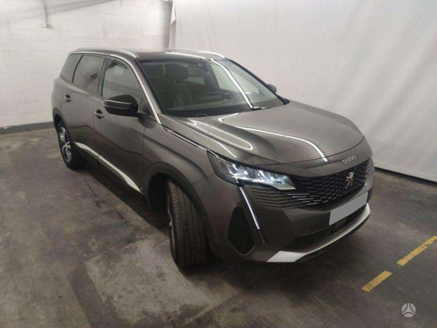 Pelēks Peugeot 5008 2022 Viļņa, ar dzinēja tilpumu 1.50 L un nobraukumu 82 tūkst. km par 21770 €, foto 6 vietnē AUTOMOTO.COM.LV