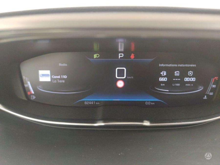 Pelēks Peugeot 5008 2022 Viļņa, ar dzinēja tilpumu 1.50 L un nobraukumu 82 tūkst. km par 21770 €, foto 12 vietnē AUTOMOTO.COM.LV