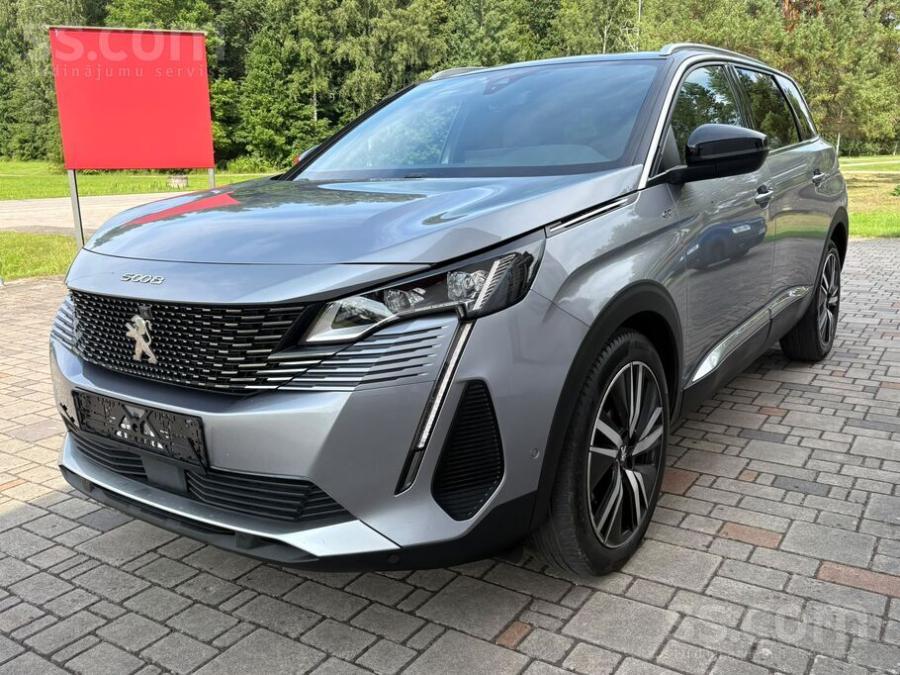 Pelēks Peugeot 5008 2022 Jelgava, ar dzinēja tilpumu 1.50 L un nobraukumu 226 tūkst. km par 16700 €, foto 3 vietnē AUTOMOTO.COM.LV