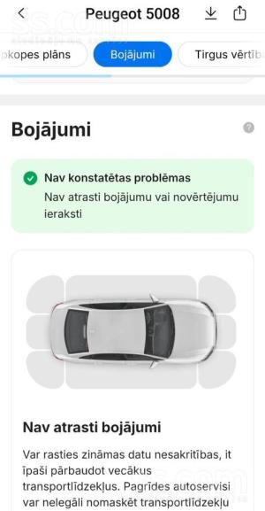 Pelēks Peugeot 5008 2022 Jelgava, ar dzinēja tilpumu 1.50 L un nobraukumu 226 tūkst. km par 16700 €, foto 32 vietnē AUTOMOTO.COM.LV