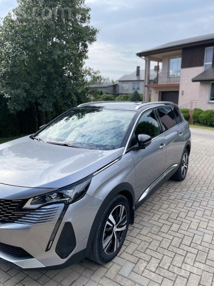 Pelēks Peugeot 5008 2022 Talsi, ar dzinēja tilpumu 1.60 L un nobraukumu 71 tūkst. km par 21500 €, foto 4 vietnē AUTOMOTO.COM.LV