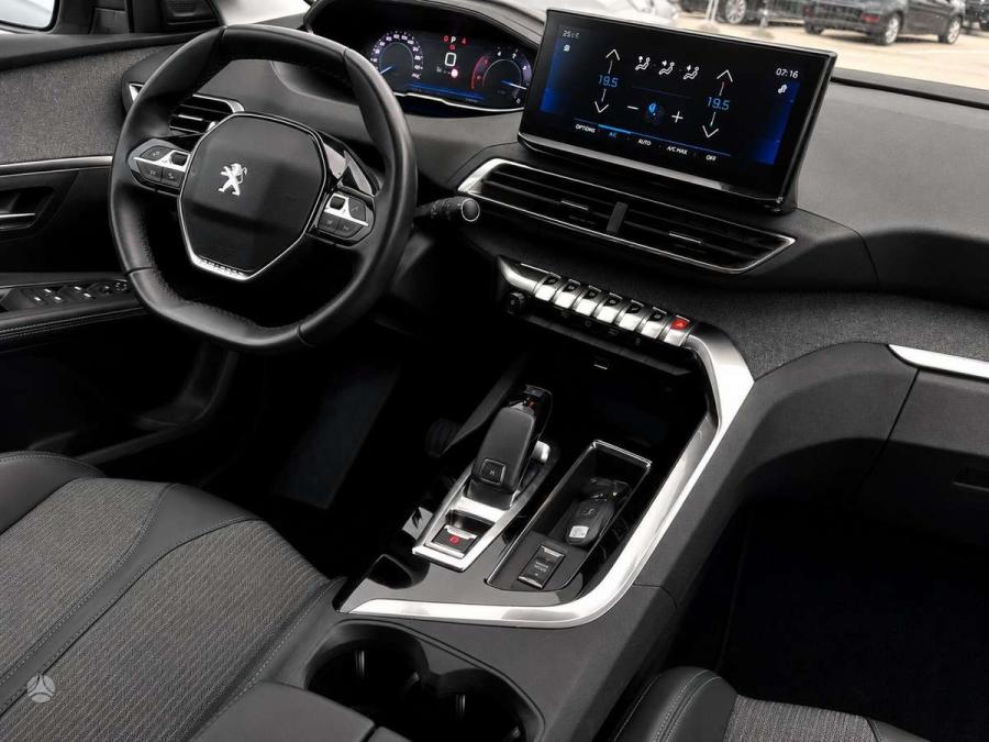 Pelēks Peugeot 5008 2022 Marijampole, ar dzinēja tilpumu 1.50 L un nobraukumu 168 tūkst. km par 18755 €, foto 12 vietnē AUTOMOTO.COM.LV