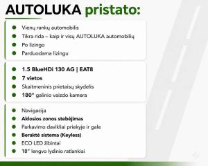Pelēks Peugeot 5008 2022 Marijampole, ar dzinēja tilpumu 1.50 L un nobraukumu 168 tūkst. km par 18755 €, foto 23 vietnē AUTOMOTO.COM.LV