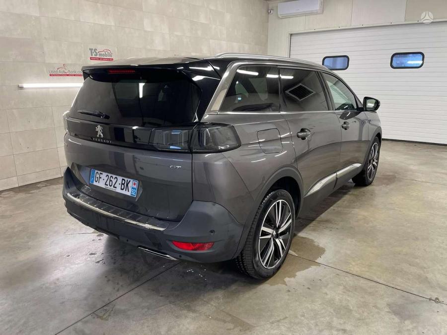 Grey Peugeot 5008 2022 in Marijampole, with an engine capacity of 1.20 L and mileage of 72 thousand km for 20848 €, photo 5 on AUTOMOTO.COM.LV