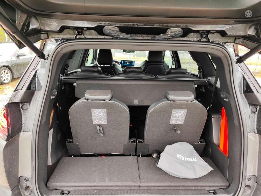 Pelēks Peugeot 5008 2022 Marijampole, ar dzinēja tilpumu 1.20 L un nobraukumu 90 tūkst. km par 18023 €, foto 33 vietnē AUTOMOTO.COM.LV
