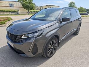 Pelēks Peugeot 5008 2023 Rīga, ar dzinēja tilpumu 1.60 L un nobraukumu 34 tūkst. km par 33000 €, foto 2 vietnē AUTOMOTO.COM.LV
