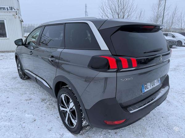 Pelēks Peugeot 5008 2023 Marijampole, ar dzinēja tilpumu 1.20 L un nobraukumu 165 tūkst. km par 17176 €, foto 7 vietnē AUTOMOTO.COM.LV