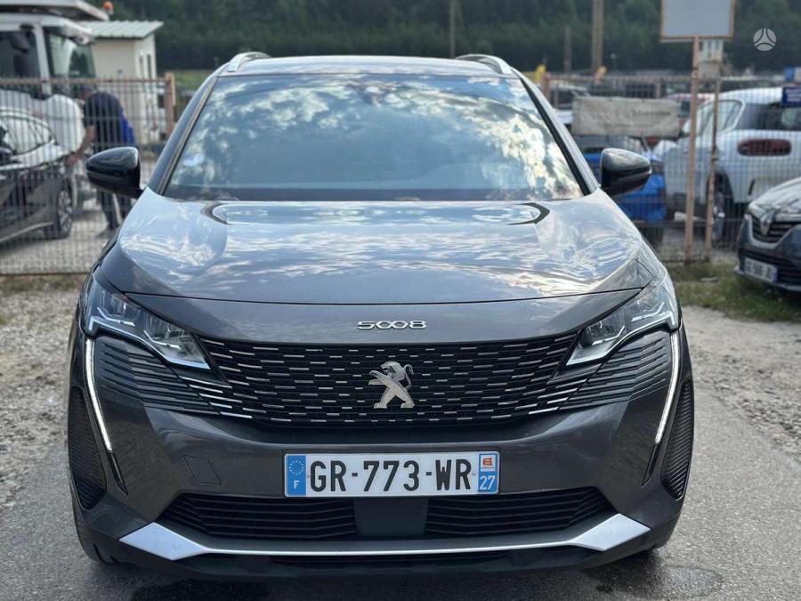 Серый Пежо 5008 2023 в Вильнюс, объемом двигателя 1.20 л и пробегом 159 тыс. км за 16939 €, фото 3 на AUTOMOTO.COM.LV