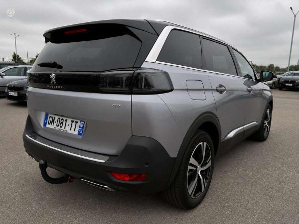 Pelēks Peugeot 5008 2023 Marijampole, ar dzinēja tilpumu 1.20 L un nobraukumu 117 tūkst. km par 18997 €, foto 4 vietnē AUTOMOTO.COM.LV