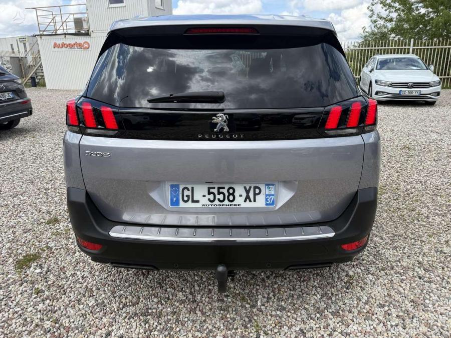 Pelēks Peugeot 5008 2023 Marijampole, ar dzinēja tilpumu 1.50 L un nobraukumu 163 tūkst. km par 18144 €, foto 8 vietnē AUTOMOTO.COM.LV